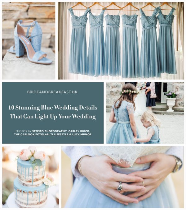 10 Stunning Blue Wedding Details That Can Light Up Your Wedding - Bride ...