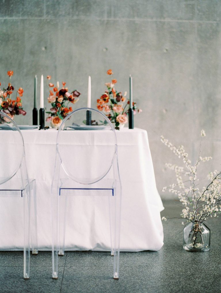 10 Minimalist Reception Setups You'll Fall in Love With - Bride and ...