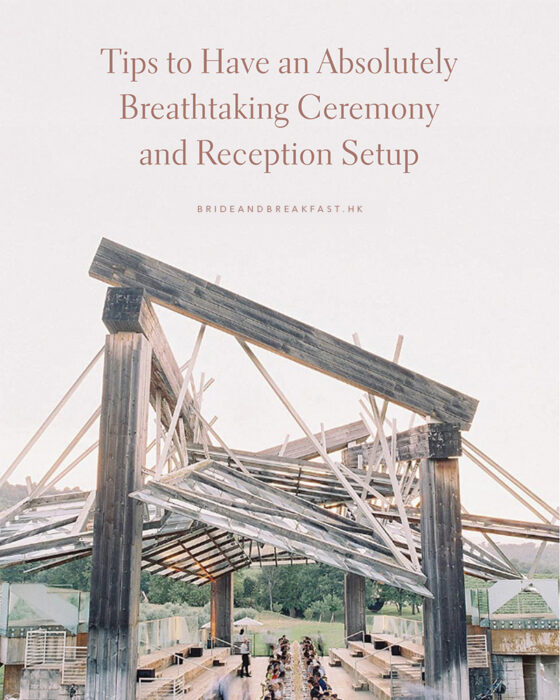 7 Tips for An Absolutely Breathtaking Ceremony and Reception Setup ...