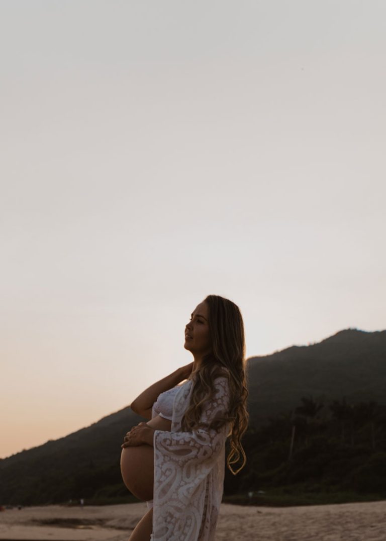 A Serene Sunset Maternity Photo Session at Lantau Island - Bride and ...