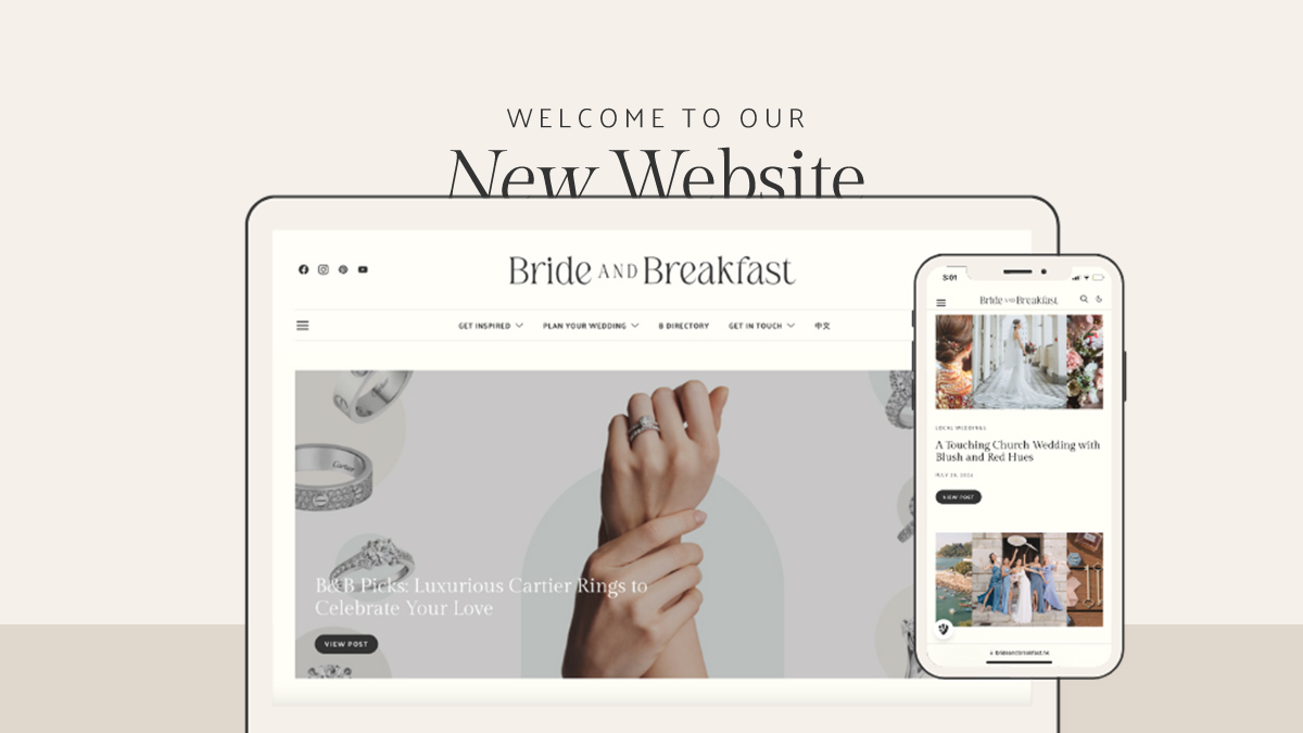 Wedding Planning Made Better: Introducing Our New Website - Bride and ...